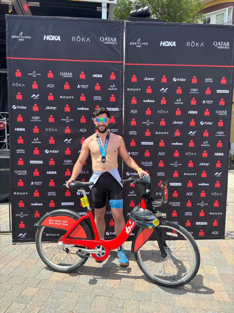Bike Share Challenge Accepted: Athlete Powers Through 5150 Tremblant on ...