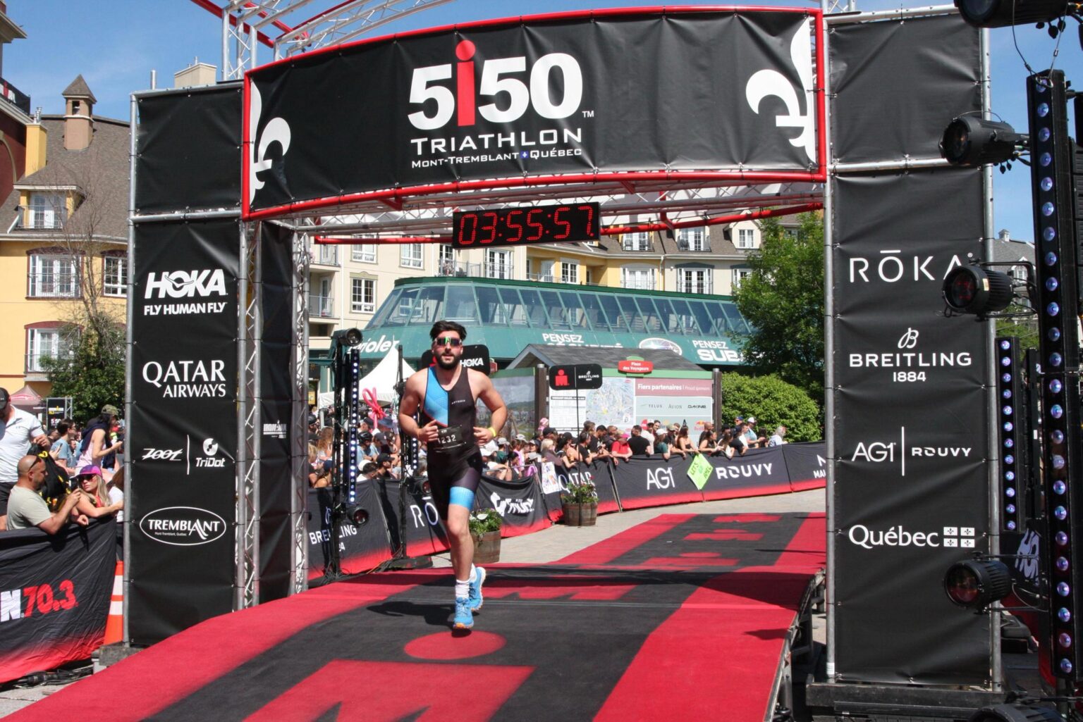 Bike Share Challenge Accepted: Athlete Powers Through 5150 Tremblant on a Bixi Bike ...