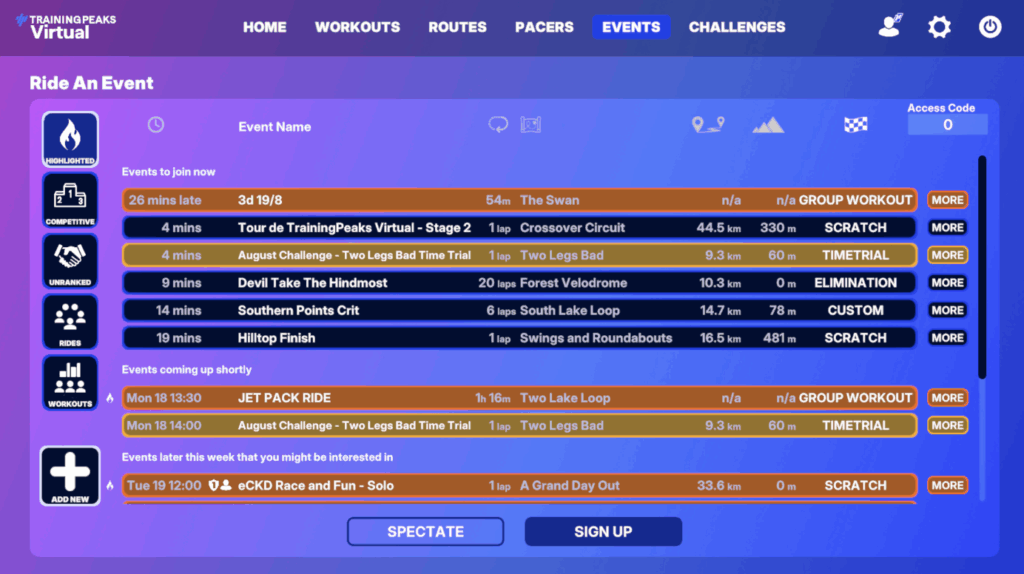 TrainingPeaks Virtual Heads to the Real World with World Routes ...