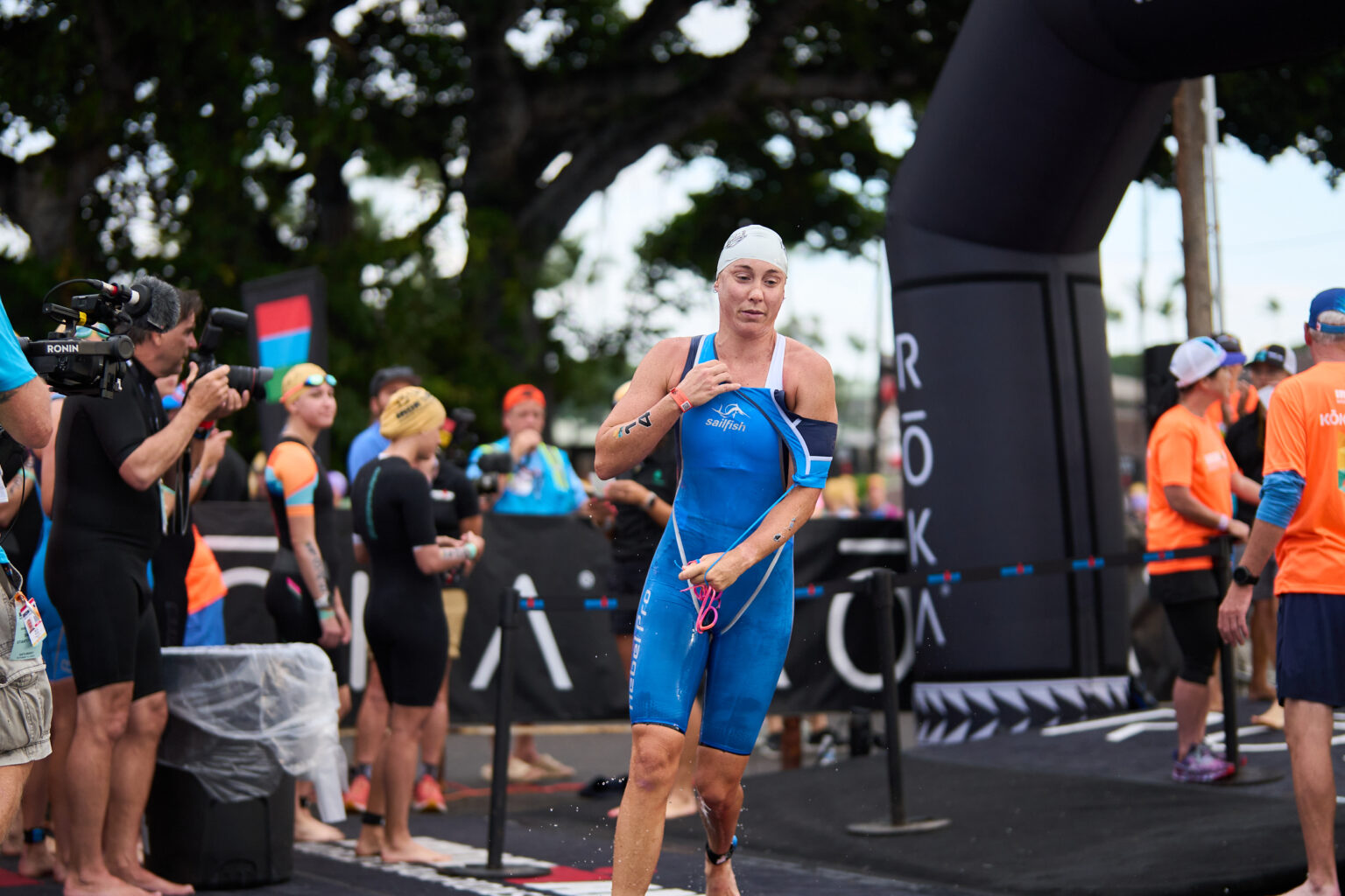 The Swim Gear of the 2025 Top 15 Pro Women Splits in Kona - Slowtwitch News