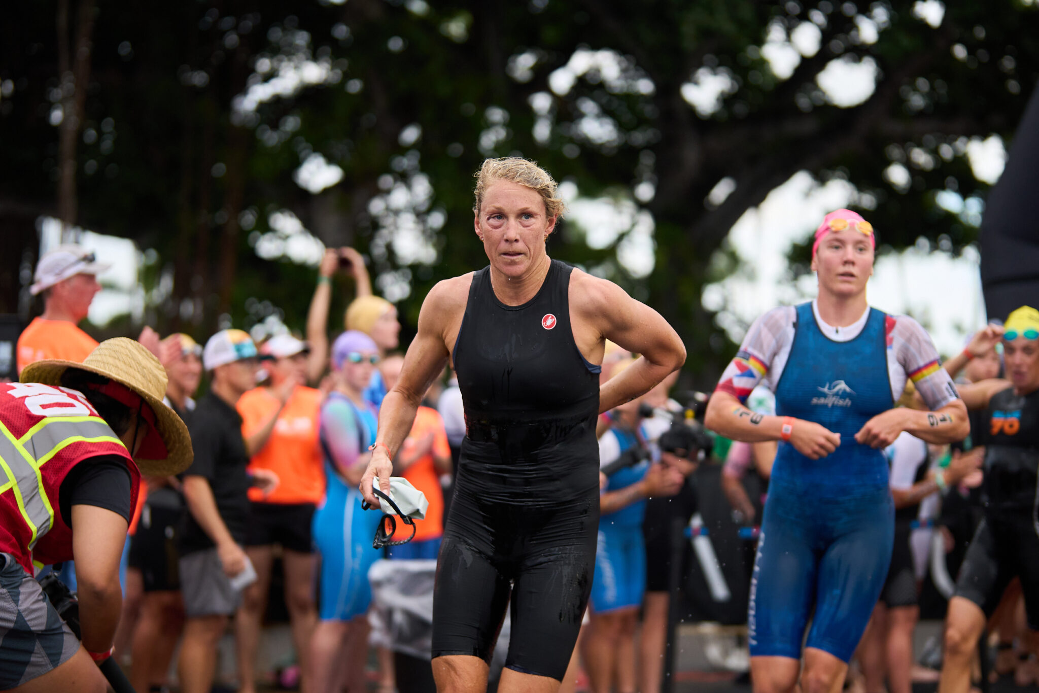 The Swim Gear of the 2025 Top 15 Pro Women Splits in Kona - Slowtwitch News